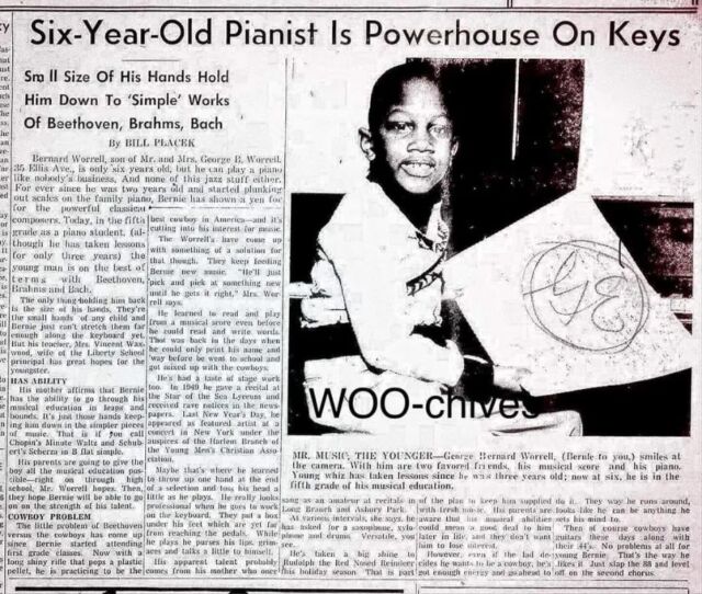 Dr. G. Bernard Worrell, Jr. – Doctor of Music / Wizard of WOO